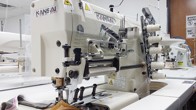 Apparel Machines: KANSAI SPECIAL WX-8803-EMK Flat Bed Coverstitch ...
